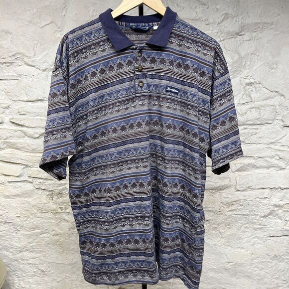 Local Motion | Shirts | Vintage 9s Local Motion Surf Textured Knitpolo ...
